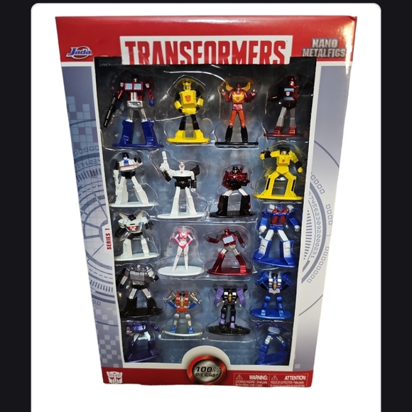 Toys | Jada Toys Jazz Transformers 165 In Action Figure Nib | Poshmark